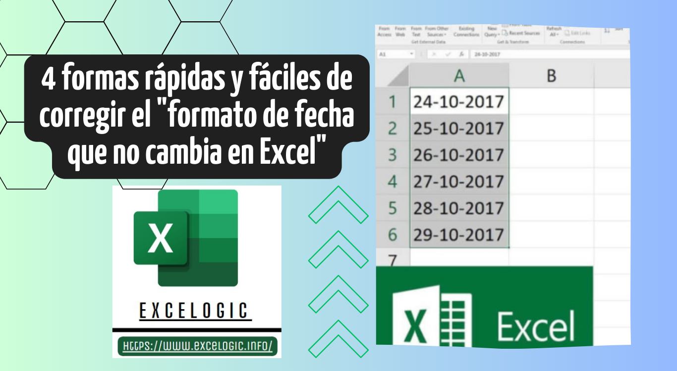 4 formas rápidas y fáciles de corregir el "formato de fecha que no cambia en Excel" 💚
