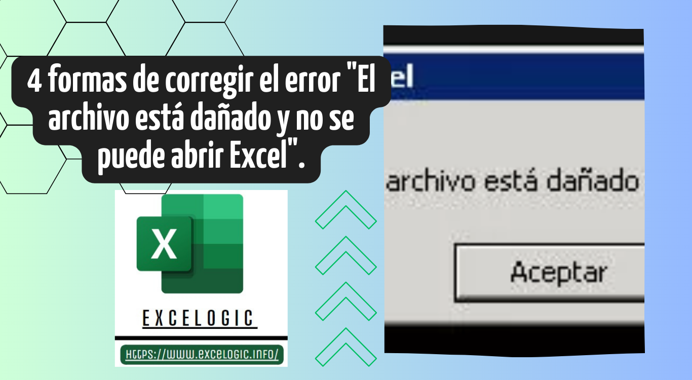4 formas de corregir el error "El archivo está dañado y no se puede abrir Excel". 💚
