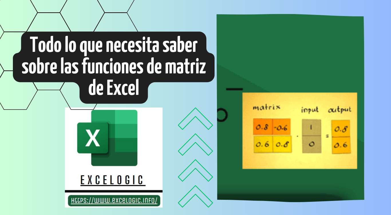 Todo lo que necesita saber sobre las funciones de matriz de Excel 💚